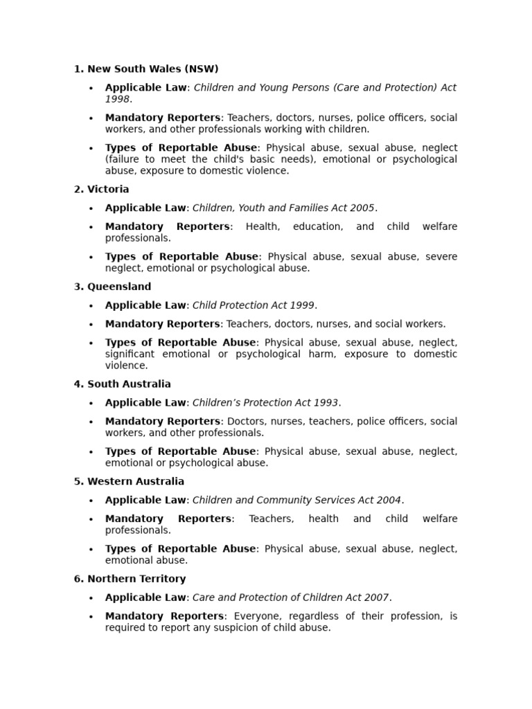 Reporting of Child Abus | PDF | Child Abuse | Child Protection