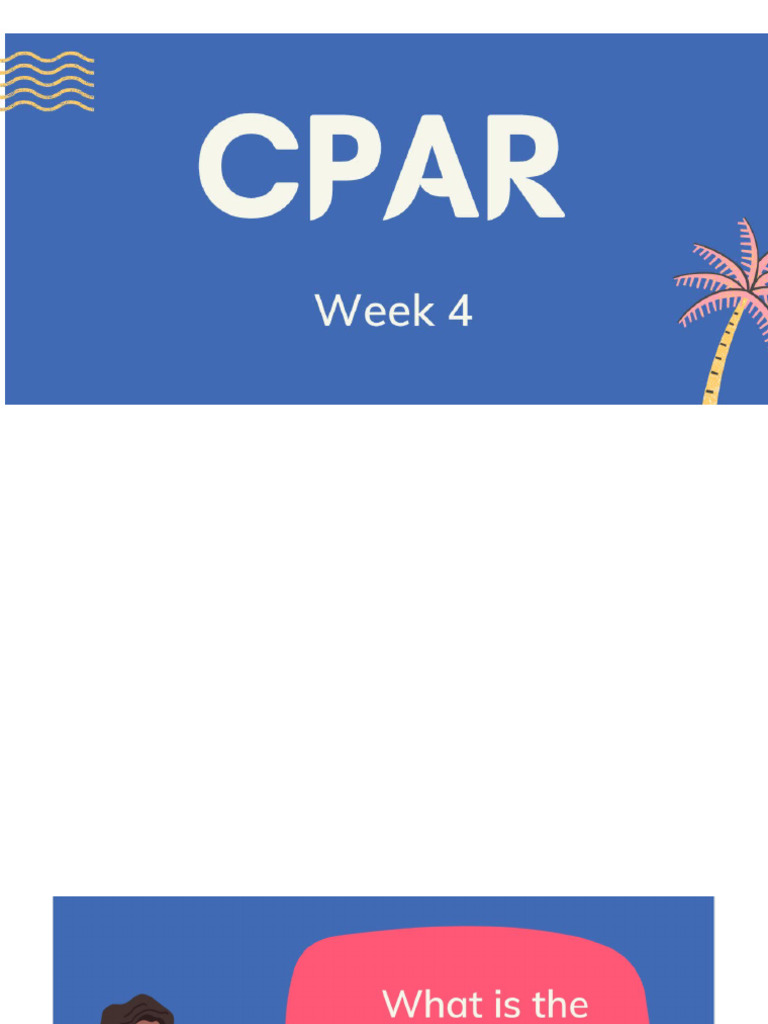 Cpar Q1 Week 4 | PDF
