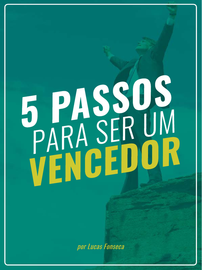 Ebook 5 Passos para Ser Um Vencedor | PDF
