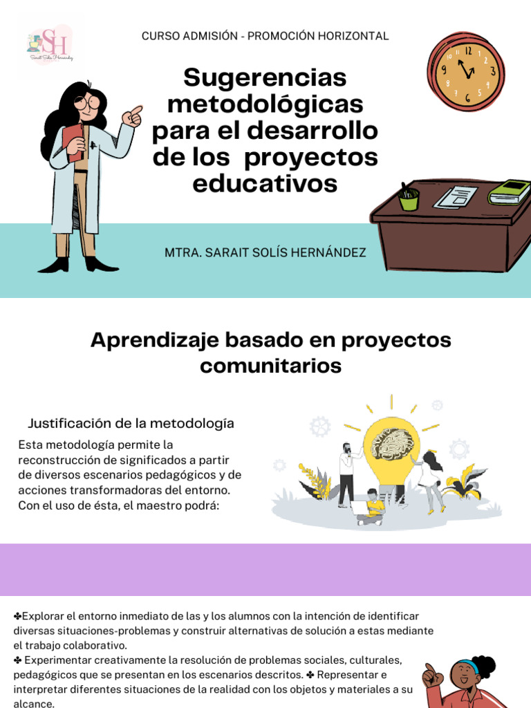 Aprendizaje Basado En Proyectos Comunitarios Pdf
