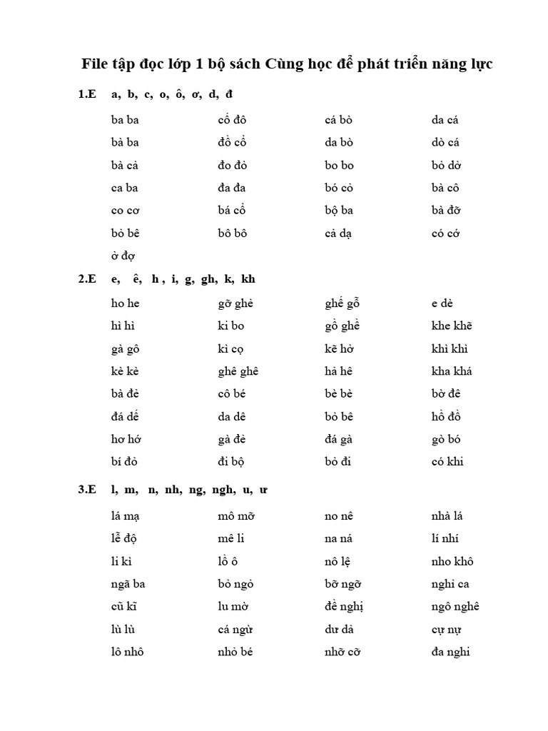 File Tap Doc Lop 1 Bo Sach Cung Hoc de Phat Trien Nang Luc | PDF