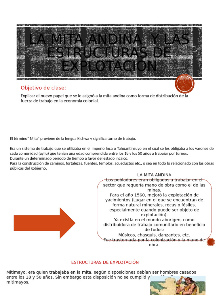 La Mita Andina: Explotación Colonial | PDF | Imperio Inca | Ciencias ...