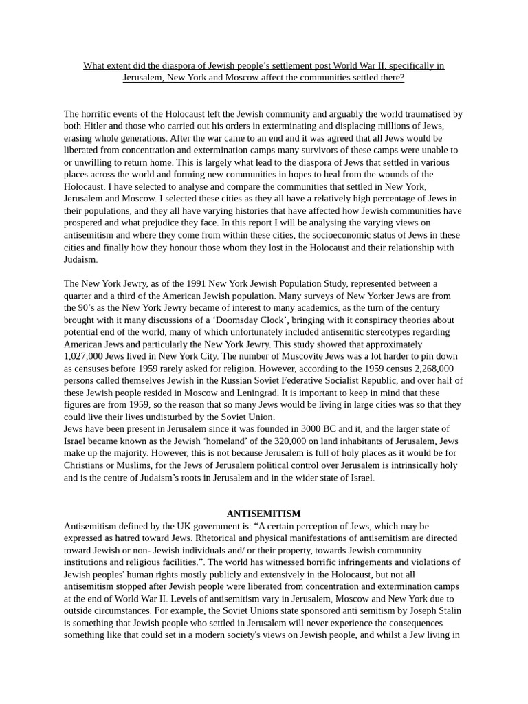 EPQ First Draft copy | PDF