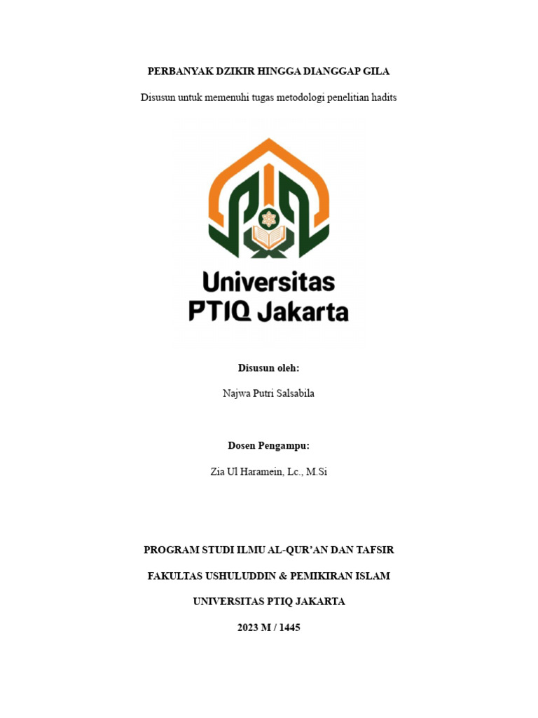 Metopen Naput Revisi Fix Banget | PDF