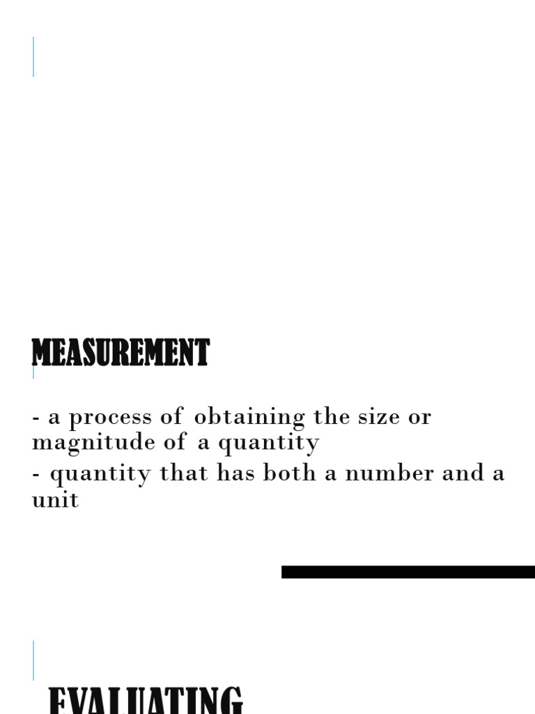 Measurements Accuracy Precision | PDF