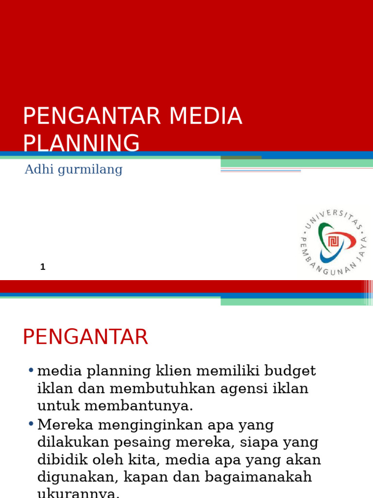 Slide Kom112 Media Planning | PDF