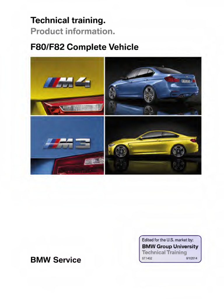 F80 F82 Technical Info Text | PDF