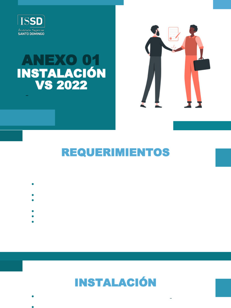 Clase 01 ATP2 2022 ANEXO InstalacionVS2022 | PDF