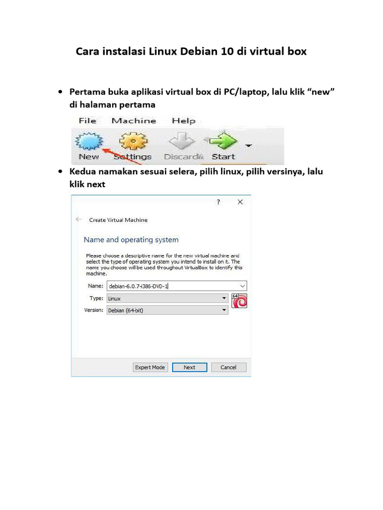 Instalasi Linux Debian 10 | PDF