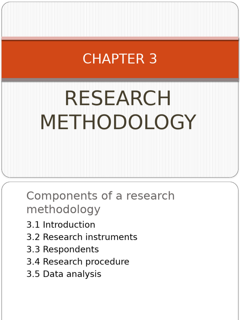 Research Methodology | PDF