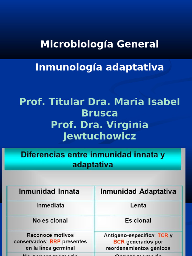 2023 Inmuno Adaptativa | PDF