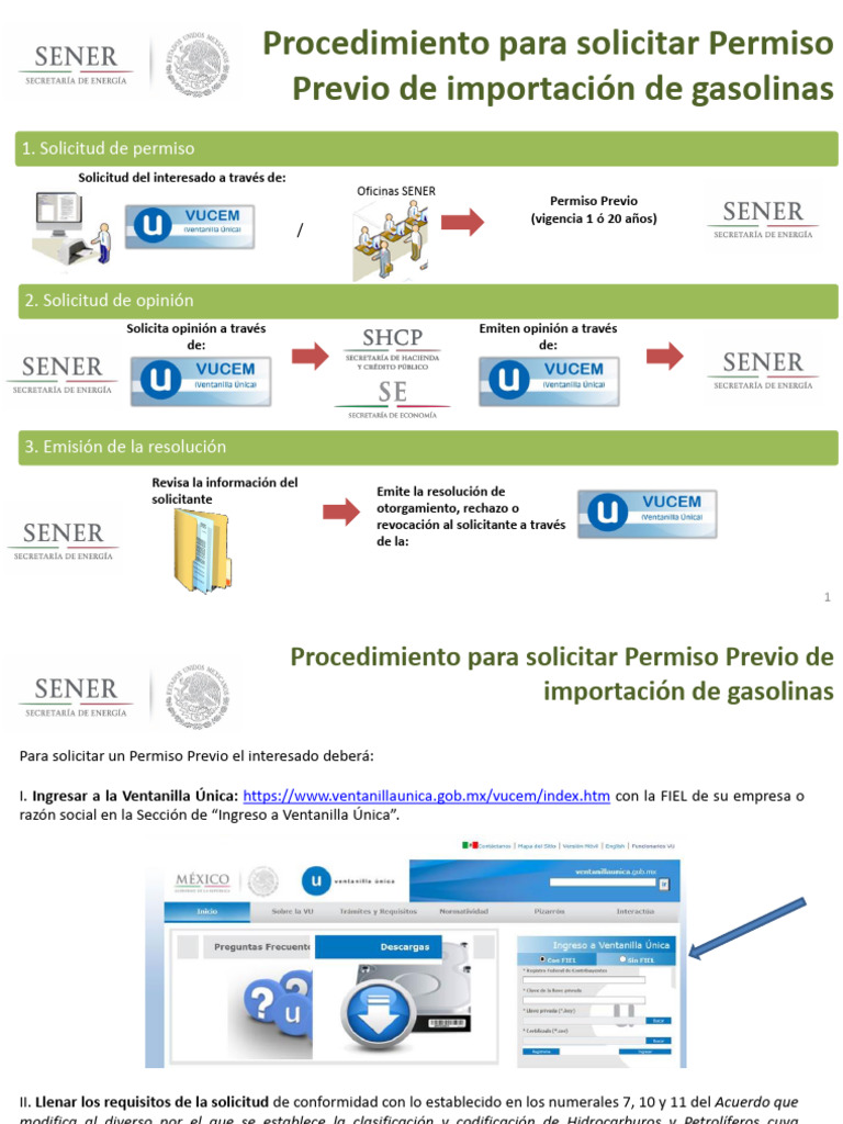 Permiso Previo de Importaci N-Procedimiento | PDF