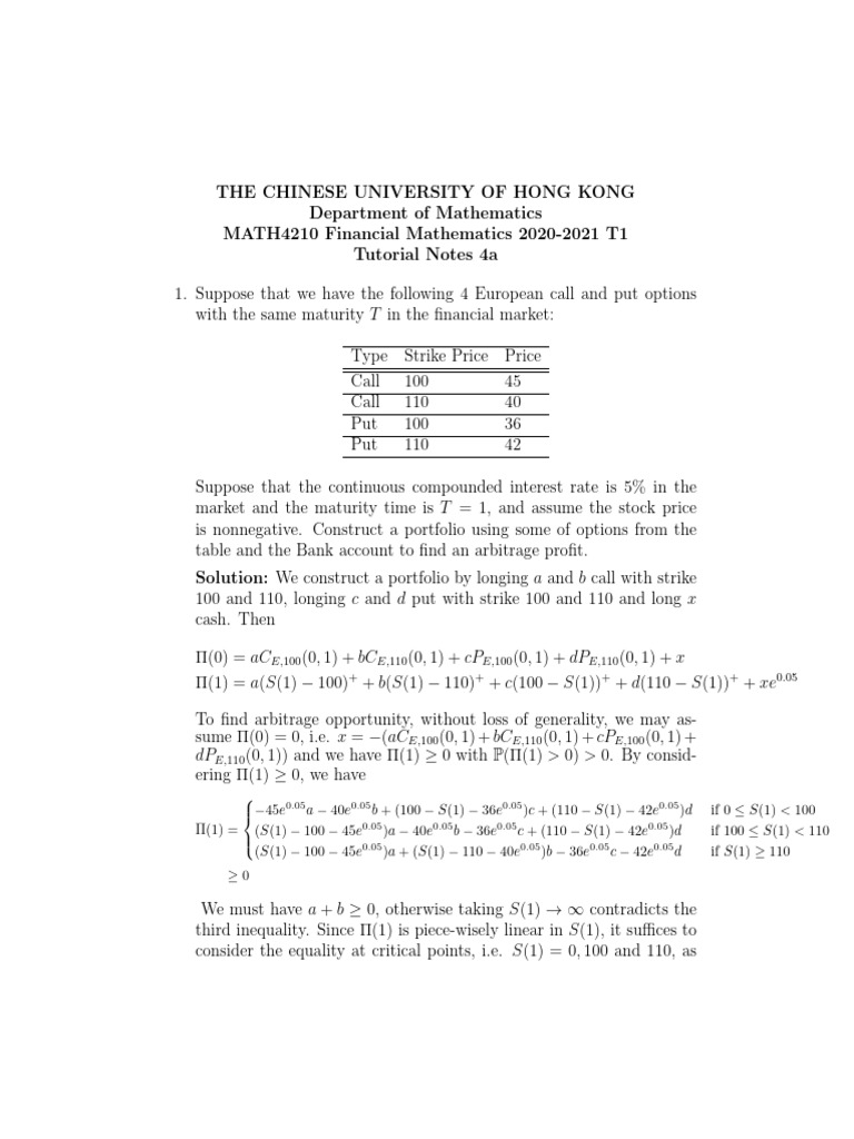 MATH4210 Tut4a 2020 | PDF