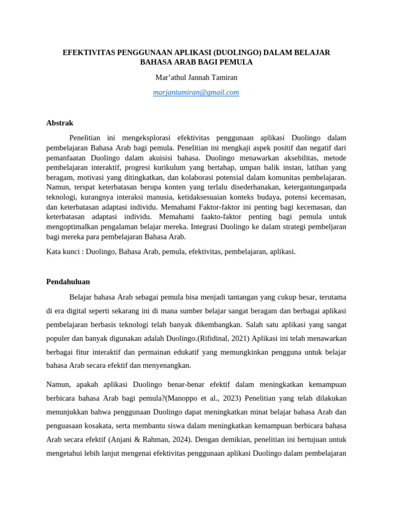 Artikel Teknologi Mar'athul Jannah Tamiran | PDF