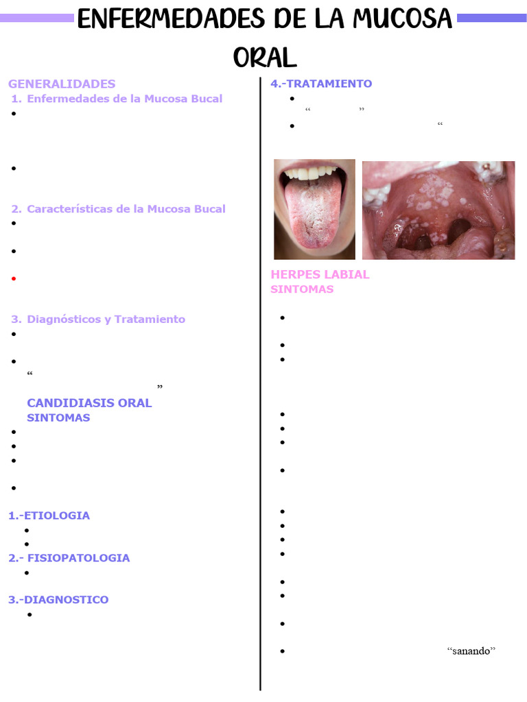 Gastro MUCOSA BUCAL | PDF | Clinical Medicine | Science & Mathematics