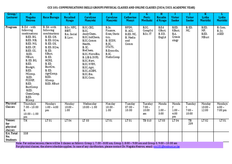 Ccs 101 Face To Face Groups Pdf