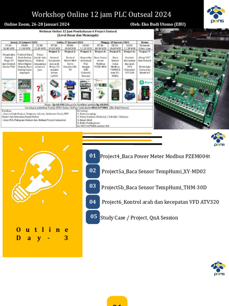 PLC Outseal - 28012024 - Day3 | PDF