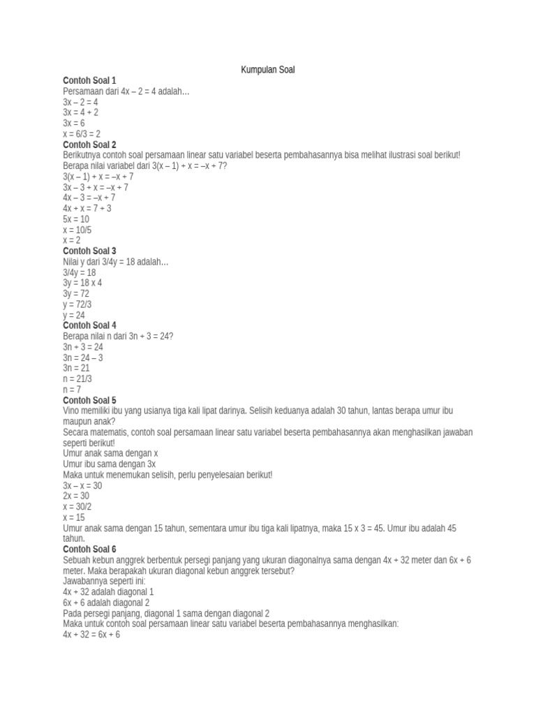 Soal CC Tambahan 2022 | PDF