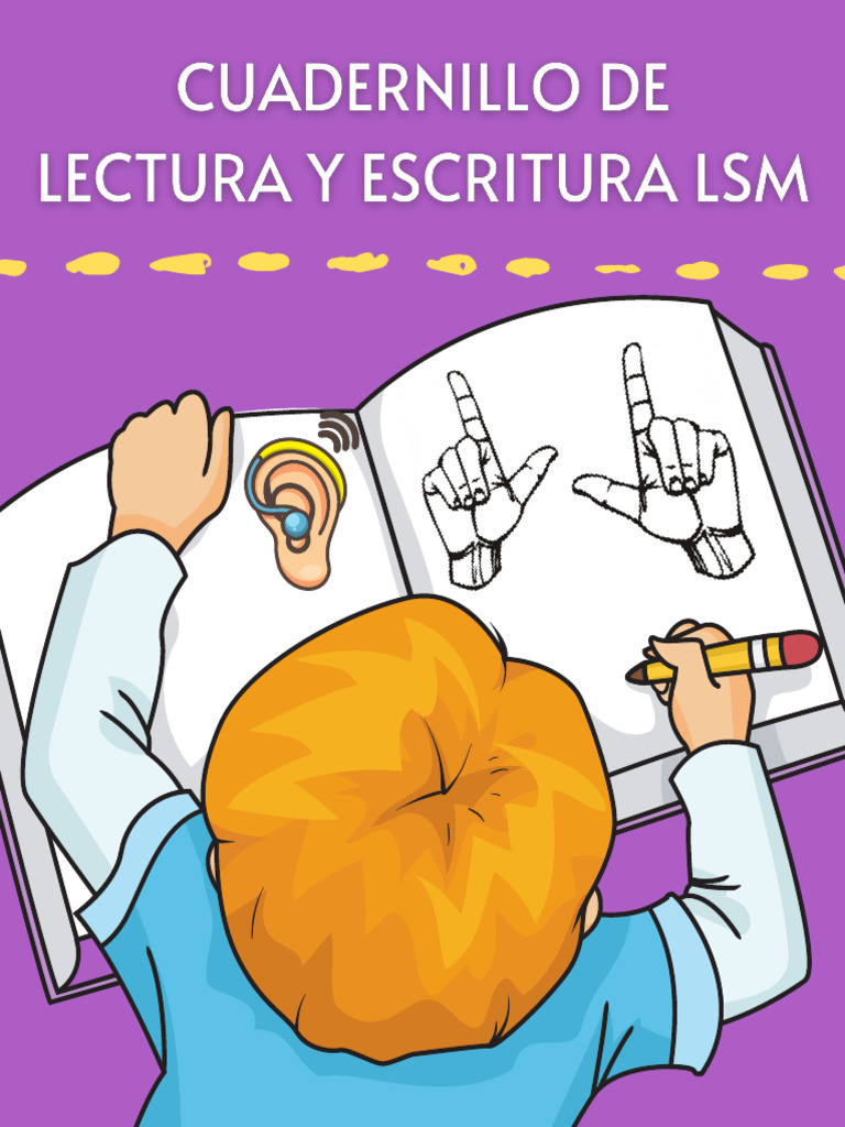 Cuadernillo de Escritura LSM | PDF