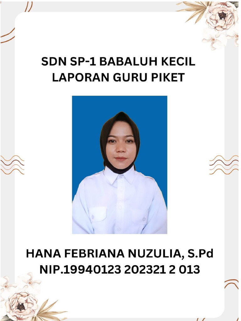 Laporan Guru Piket Mamak | PDF