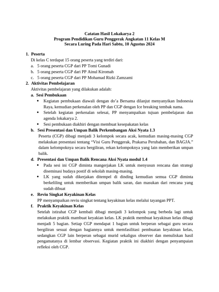 LK Catatan Loka 2 | PDF