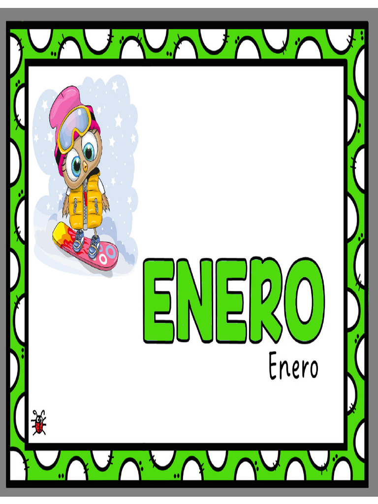 Carteles Meses Del Año | PDF