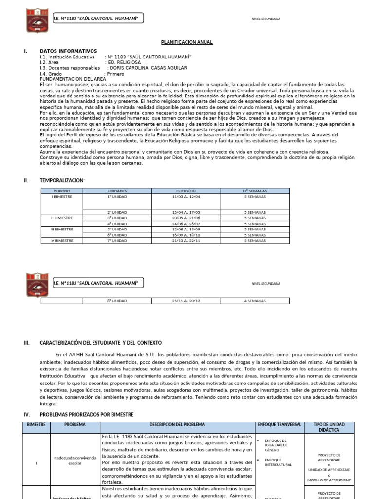 Modelo de Programacion | PDF