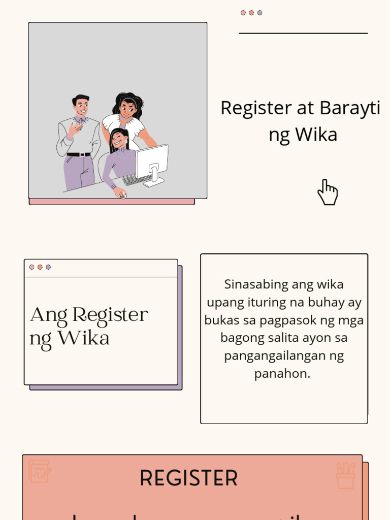 Register NG Wika | PDF
