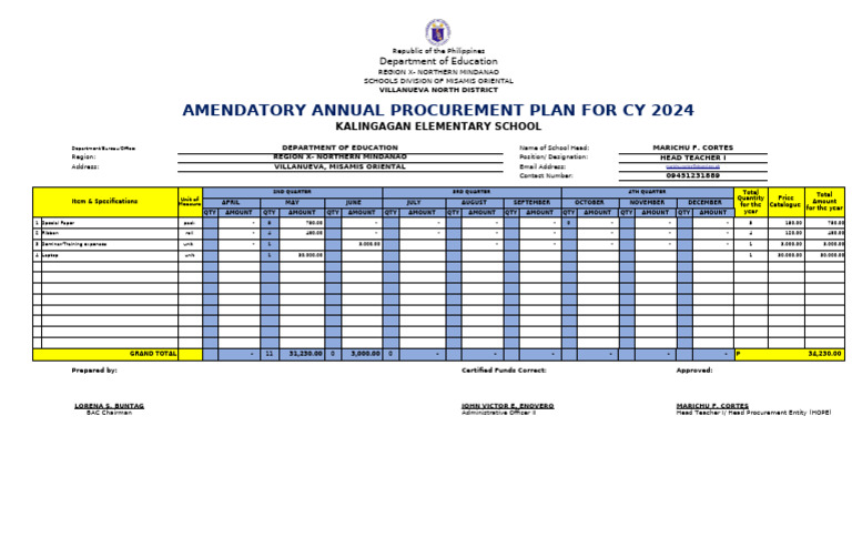 Amendatory App 2024 | PDF