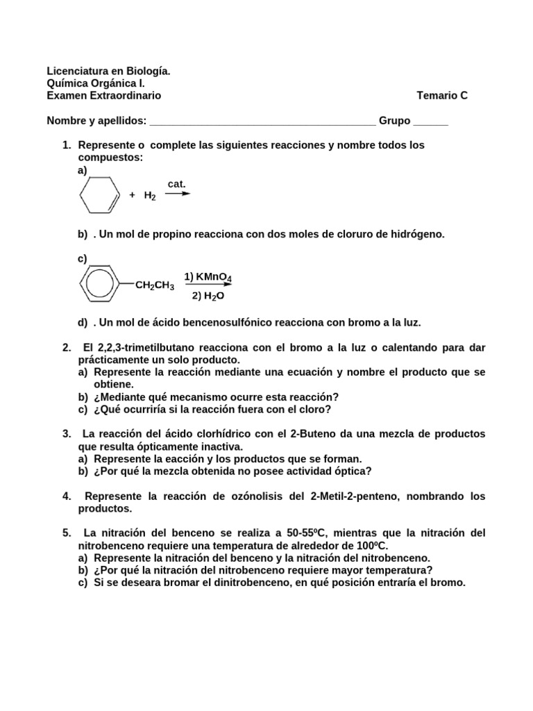 Tem C para Exam Final Con Resp | PDF