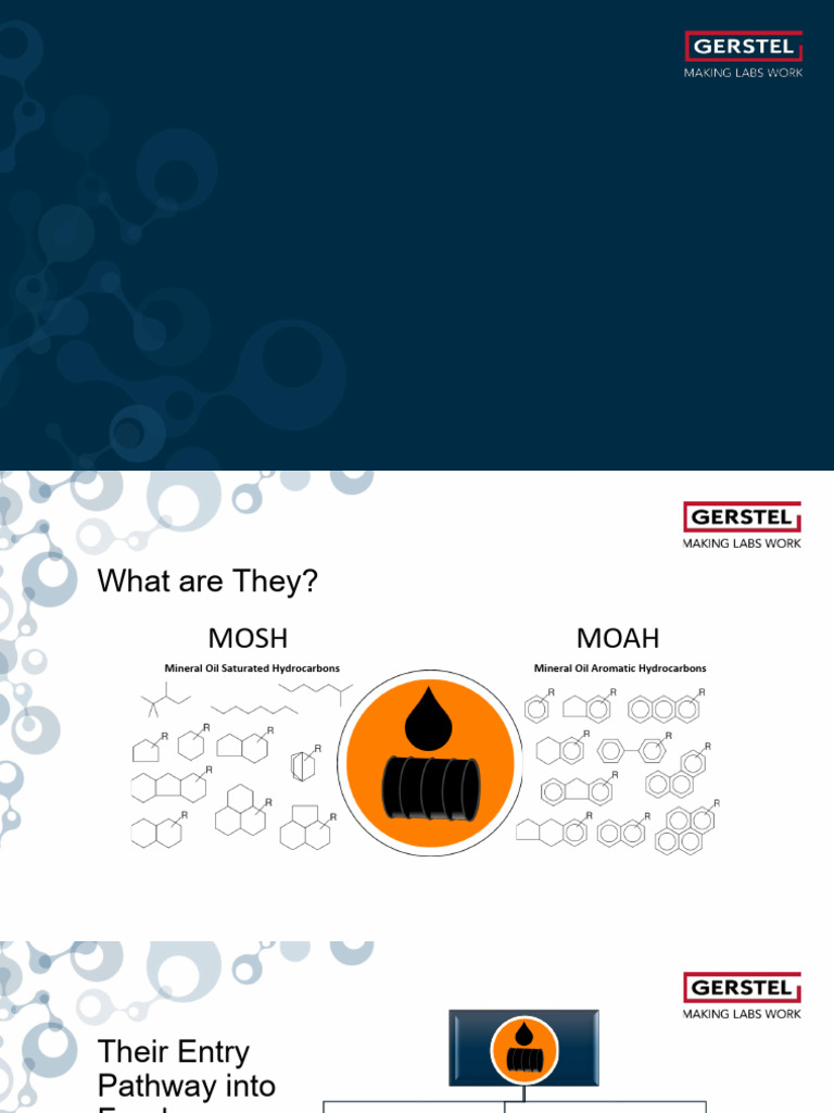 GERSTEL - Streamlined Your MOSH MOAH Analysis | PDF | Gas Chromatography | Computers