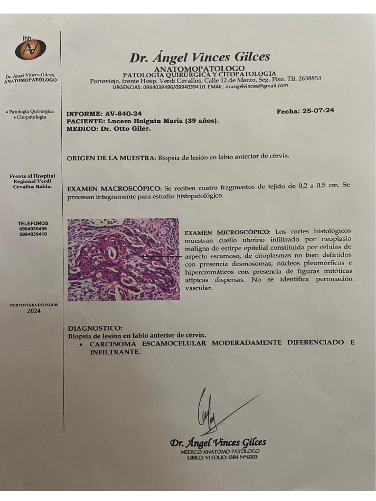 Certificados Solca | PDF