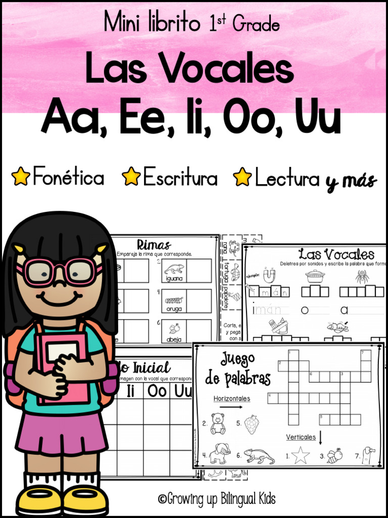 Aa, Ee, Ii, Oo, Uu: Las Vocales | PDF