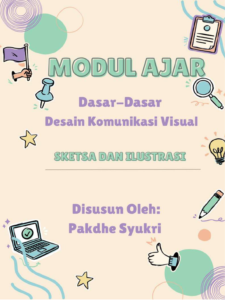 Modul Ajar Fase E Sketsa Dan Ilustrasi | PDF