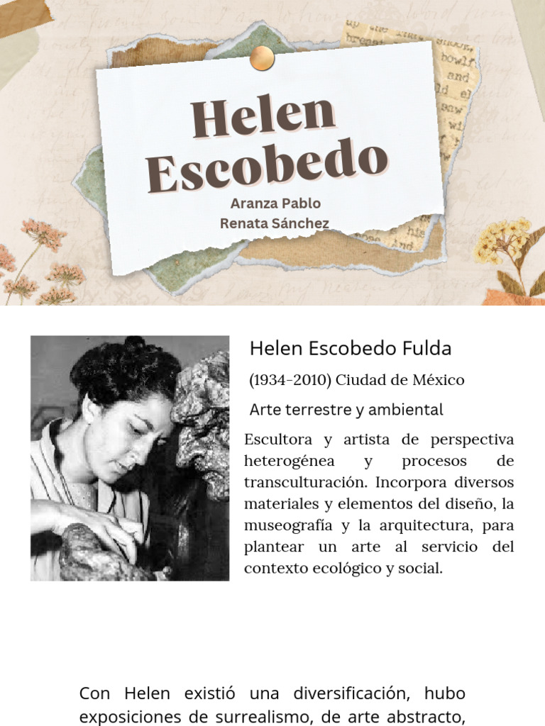 Helen Escobedo | PDF