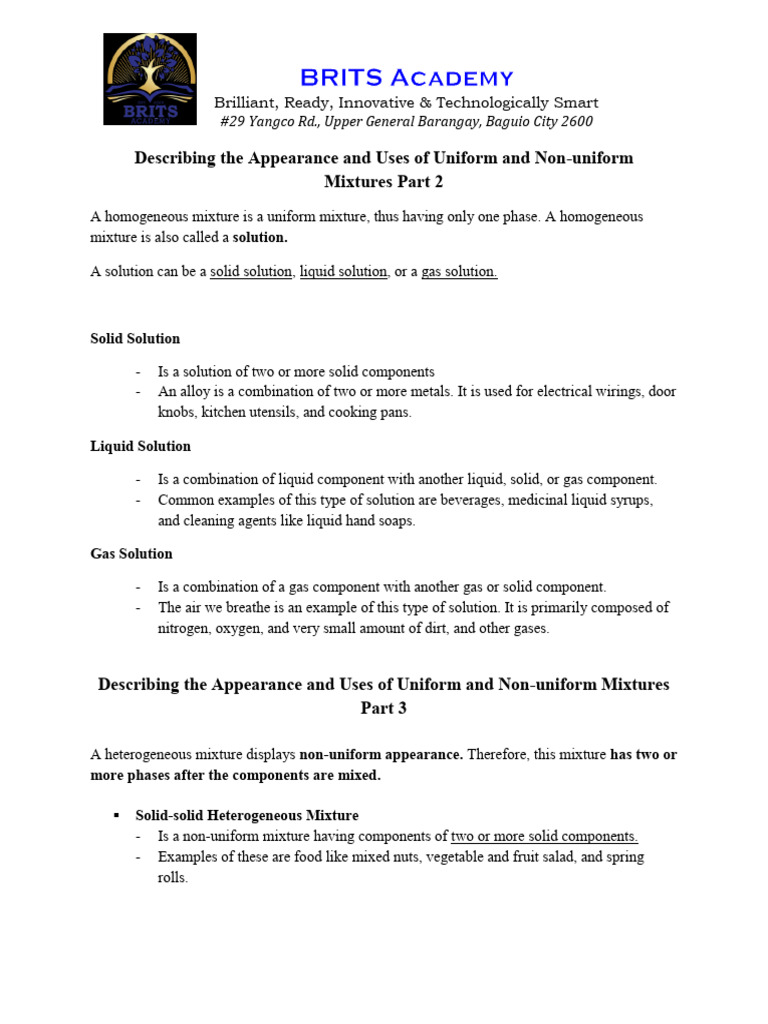 g6 Science Part 2 and 3 | PDF
