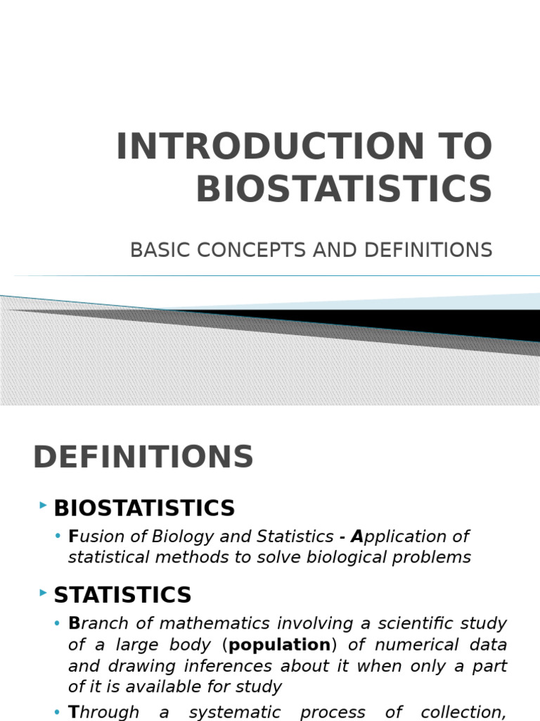 Introduction and Basic Concepts | PDF