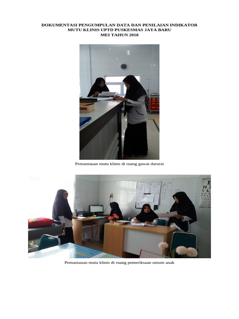 Dokumentasi Pengumpulan Data Dan Penilaian Indikator Mei | PDF