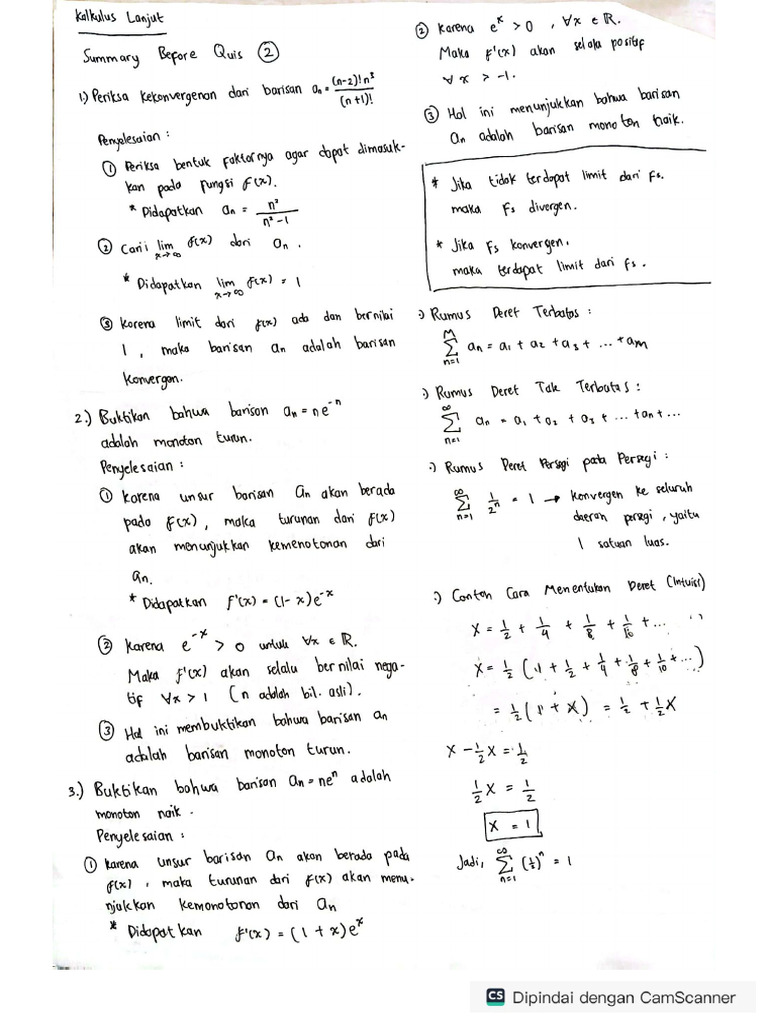 Materi Kalkulus 3 | PDF