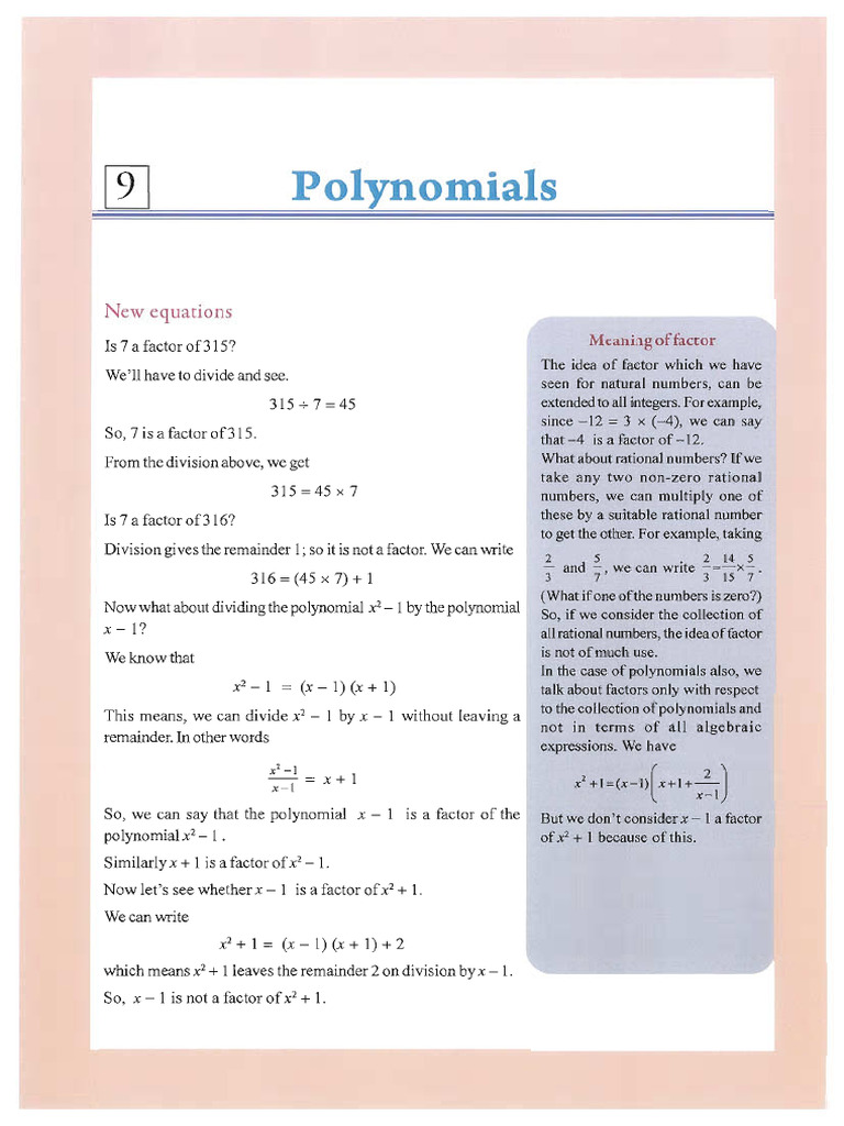 Polynomials | PDF