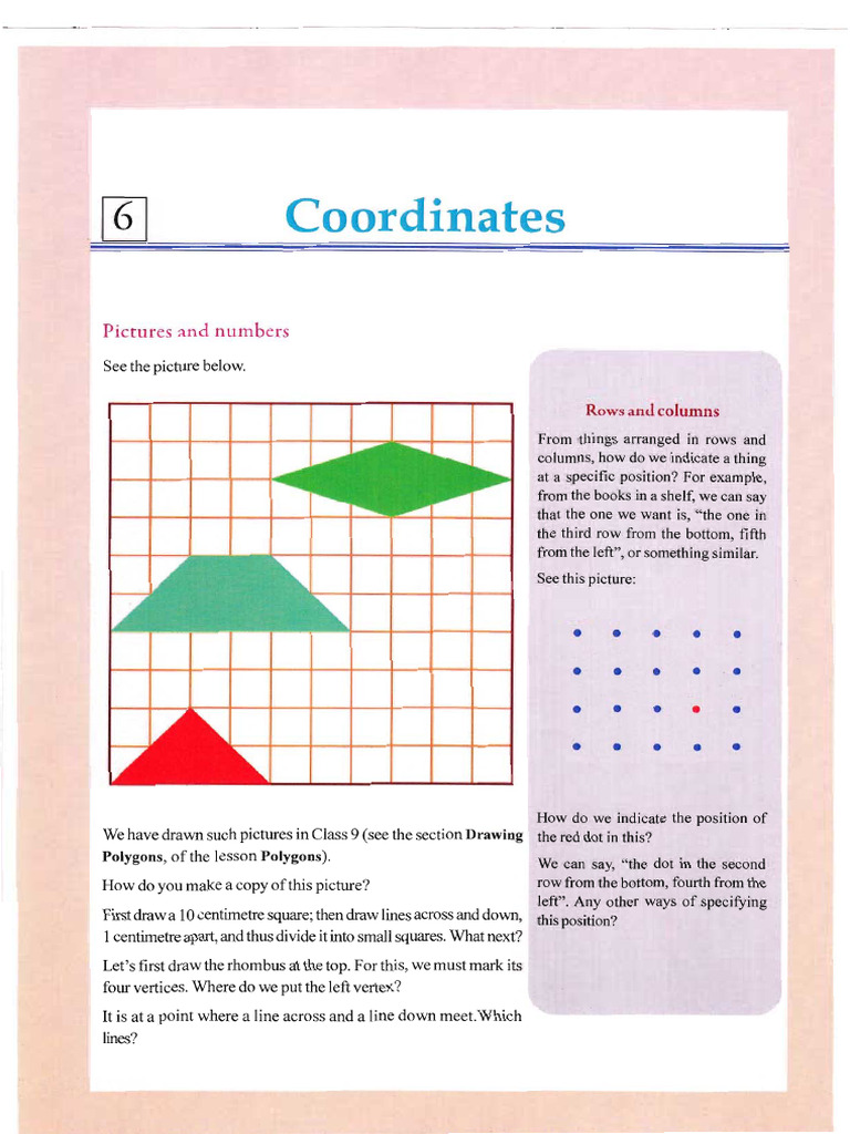 Coordinates | PDF
