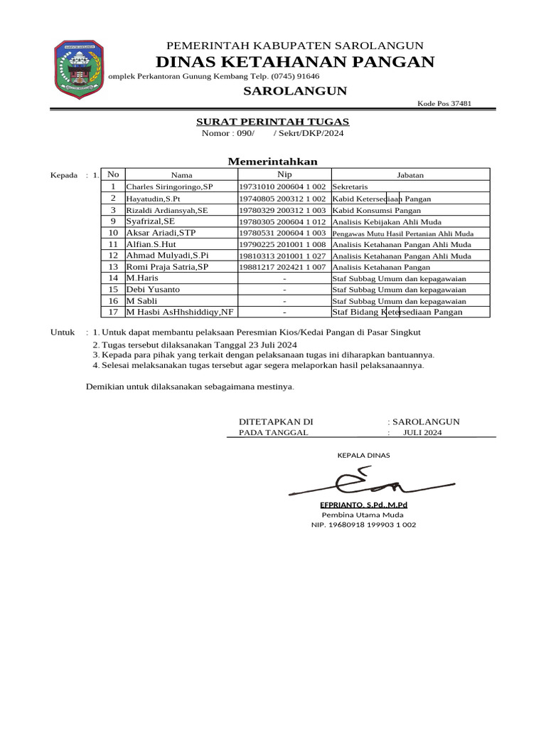 SPPD Terbaru | PDF