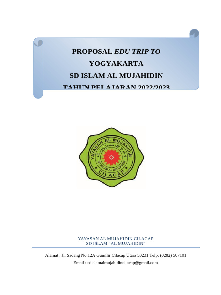 Proposal Edu Trip | PDF