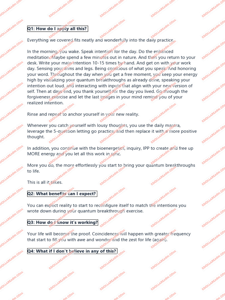 Module 21 - Common Questions | PDF