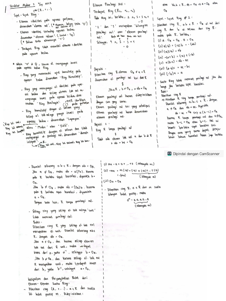 Materi Struktur Aljabar 2 | PDF