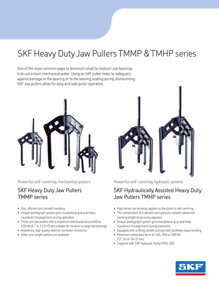 SKF TMMP Series | PDF
