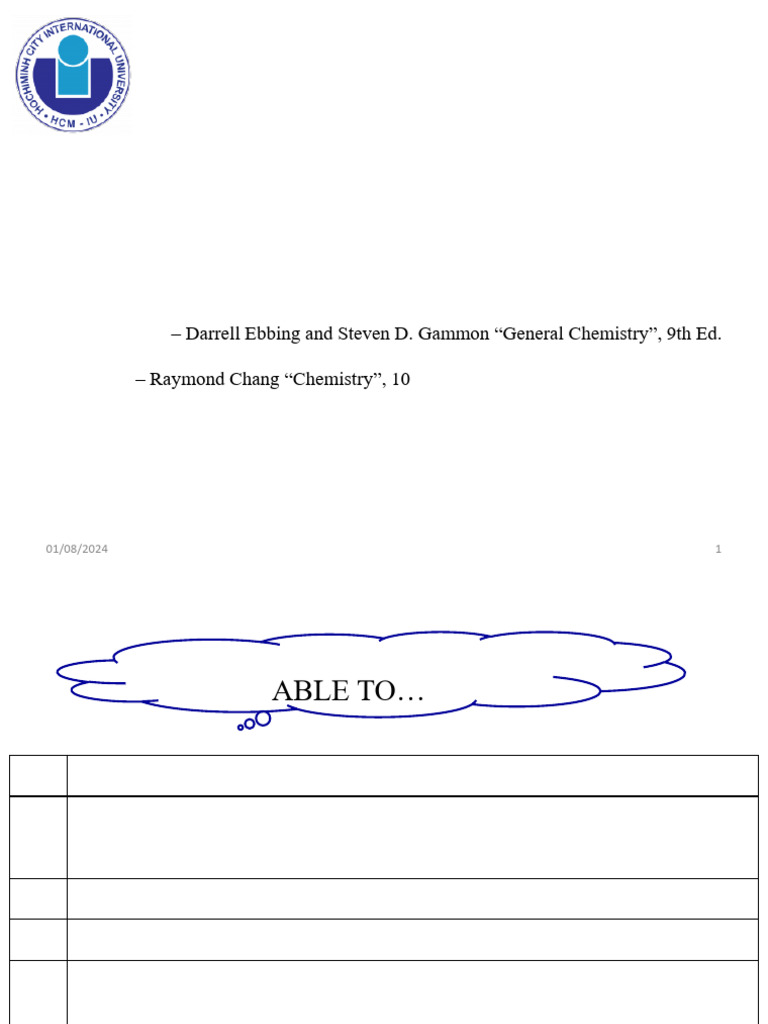 Lec 07 - Chemical Reactions Sent | PDF