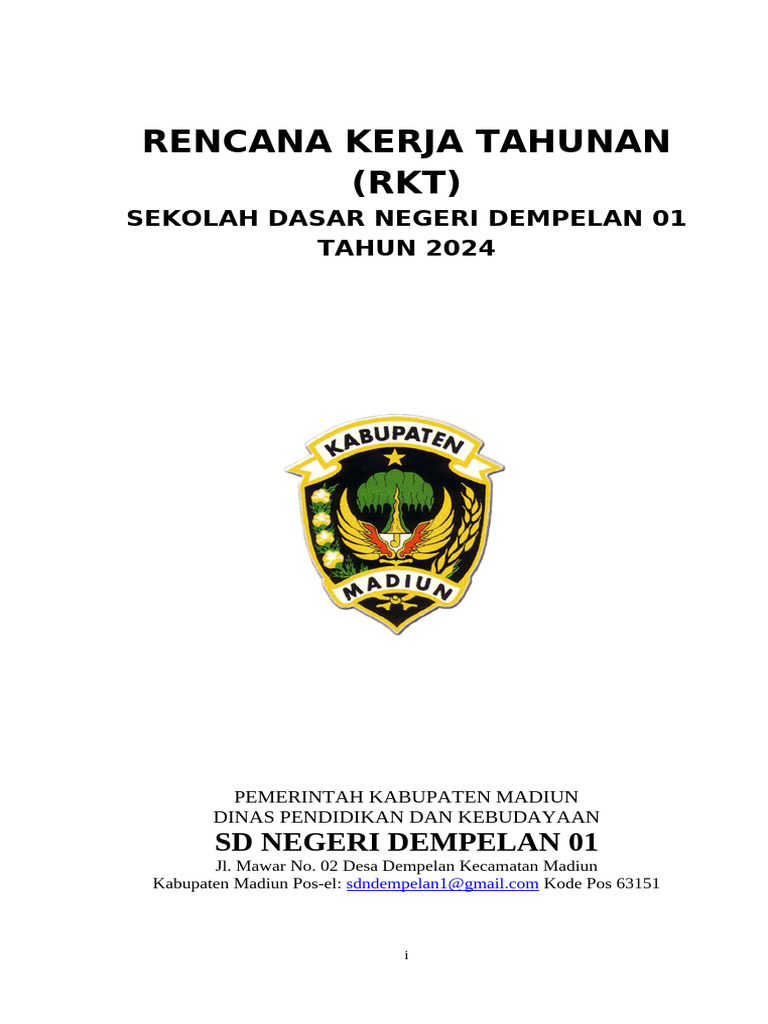 RKT Tahun 2023 | PDF