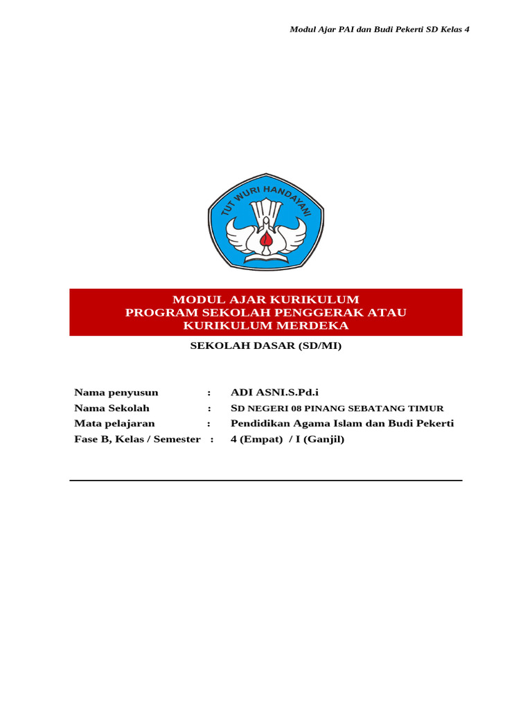 BAB 2 - MA PAIBP Kls 4 Supervisi | PDF