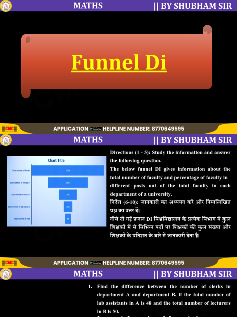 Funnel Di | PDF | Mathematics | Career & Growth